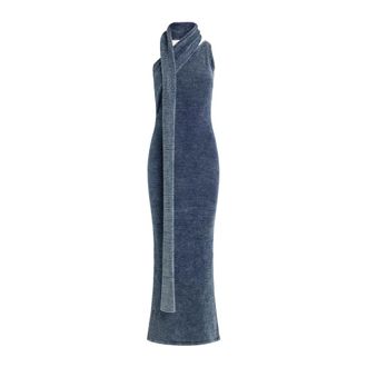 Aya Muse Han Kleid - - Dresses - Damen - Blau - M