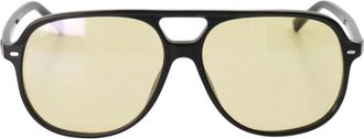 Ray-Ban unisex, Accessoires, Noir, Taille: 60 MM Lunettes de soleil Pilot Bill
