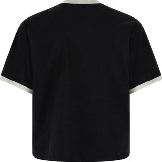 Versace Medusa Coin Logo-Print T-shirt - Black