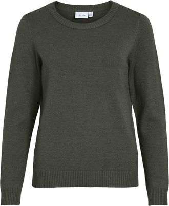 Vila Viril O-Neck L/S Knit Top - Noos