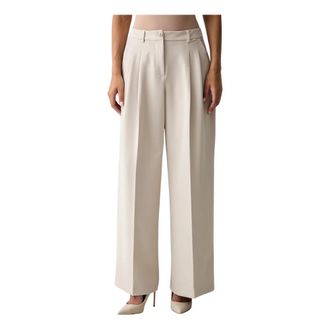 Fracomina Palazzo-Hose - - Trousers - Damen - Beige - L