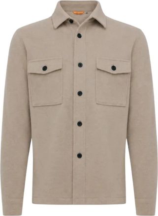 Genti Overshirt S5238-1608 - - Jackets - Herren - Braun - L