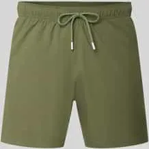 HUGO BOSS Badeshorts mit Label Stitching Modell ICONIC