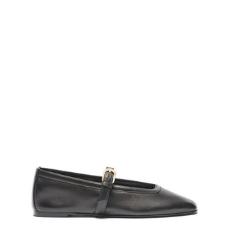 Stuart Weitzman Femme, Chaussures, Noir, Taille: 39 EU Sai Ballet Flat