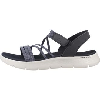 Skechers Femme, Chaussures, Bleu, Taille: 38 EU Go Walk Flex Sandal