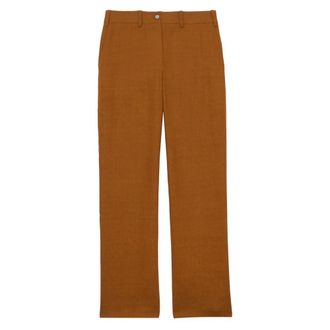 Ines De La Fressange Damen, Hosen, Braun, SGr&ouml;&szlig;e