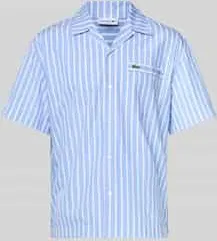 Lacoste Relaxed Fit Freizeithemd mit Resortkragen