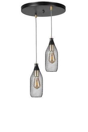 Opviq Elegant Black Chandelier, Metal Body, Adjustable Height 70 cm, Antique Coated Finish, E27 Socket Max 40W | Perfect for Modern Home D&eacute;cor