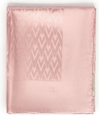 Valentino Garavani Femme, Accessoires, Rose, Taille: ONE Size VLogo Signature Scarf