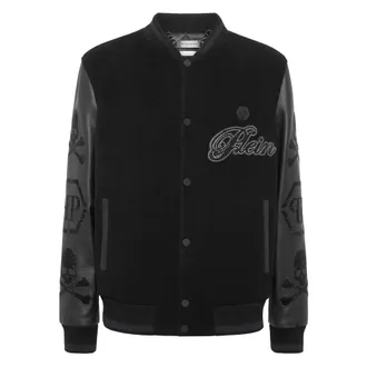 Philipp Plein Herren, Jacken, Schwarzk, SGr&ouml;&szlig;e