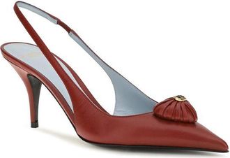 Valentino Garavani Womens Multicolor Calf Leather Bos Taurus High Heel Pumps