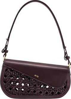 JW PEI Addisyn Sac bandouli&egrave;re pour femme - C&eacute;coup&eacute; Tiss&eacute; Bourgogne