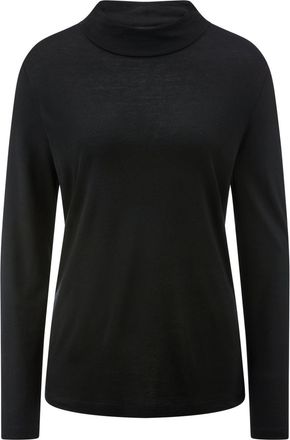 Peter Hahn Shirt Stehkragen Peter Hahn schwarz