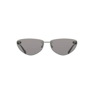 Calvin Klein Schwarze Metall Damen Sonnenbrille - - Accessories - Damen - Schwarzk - ONE SIZE