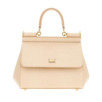 Dolce & Gabbana Femme, Sacs, Rose, Taille: ONE Size Sac Sicily Moyen Mod&egrave;le