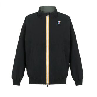 K-Way Arsene Warm Double Reversible Jacke - - Jackets - Herren - Schwarzk - XL
