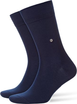Burlington Doppelpack unifarbene Socken aus einem Baumwollmix in