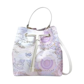 Alviero Martini 1A Classe Femme, Sacs, Multicolore, Taille: ONE Size Geo Dots Art Secchiello