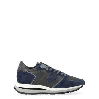 Philippe Model Homme, Chaussures, Bleu, Taille: 44 EU Tropez Haute Baskets