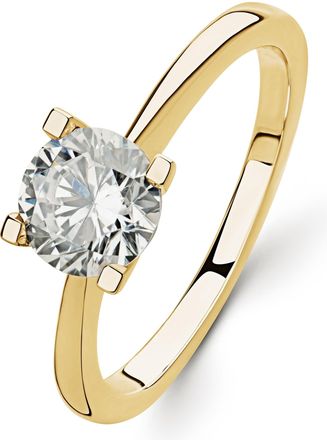 Christ CHRIST Damen-Damenring 585er Gelbgold 1 Diamant