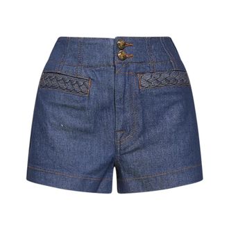 Zimmermann Awaken Denim Short - - Shorts - Damen - Blau - XL