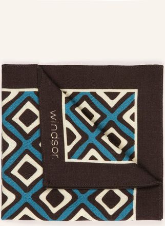 Windsor Windsor. Einstecktuch braun