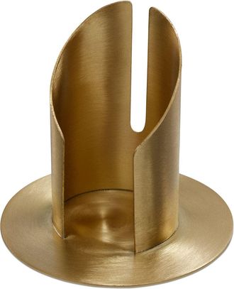 Wiedemann R&ouml;hrenleuchter Messing matt geb&uuml;rstet 90/100mm (Gold)