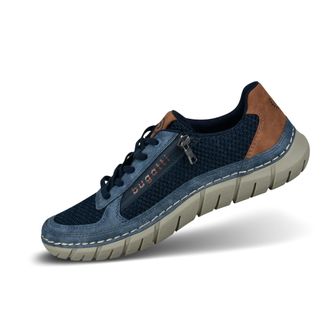 Bugatti Herren-Schnürer-321-ASM02,Dark Blue/Blue,44