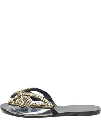 Sophia Webster sandales pre-owned Madame Butterfly - Noir