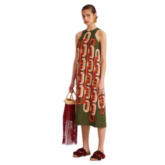 La DoubleJ Racer Kleid - - Dresses - Damen - Mehrfarbig - L