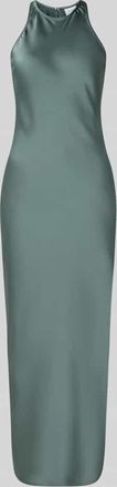 Vila Abendkleid aus Satin mit Rundhalsausschnitt Modell RAVENNA
