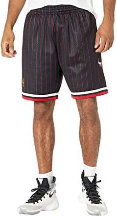 Mitchell & Ness M&N NBA Swingman Shorts Chicago Bulls 1996-97 Noir
