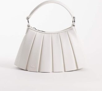 Lacoste Lenglen - Kleine Tasche in Wei&szlig;