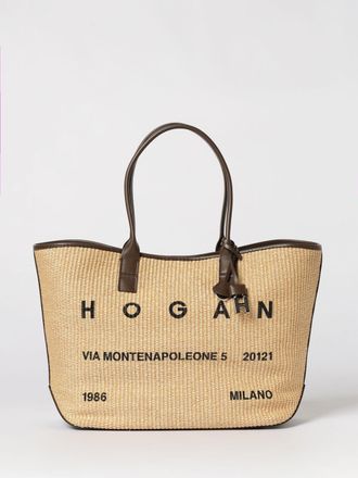 Hogan Sac Port&eacute; &eacute;paule HOGAN Femme couleur Marron