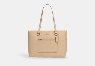 Coach Station Tote Bag Aus Signature-Leder