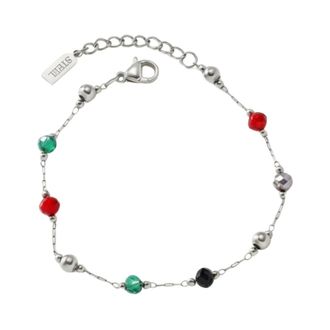 Dansk Copenhagen Eira Strong Waterproof Silver Stainless Steel Bracelet - Polished Finish - Femme - Accessoires - Gris - Taille: ONE Size