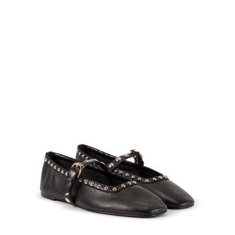 Stuart Weitzman Ballerines Perry Mary J en cuir
