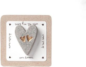 Good old Friends Terrazzo Herzmagnet Von Herzen