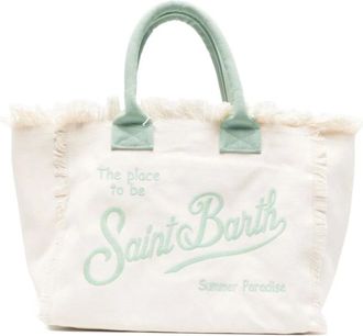 MC2 Saint Barth Femme, Sacs, Blanc, Taille: ONE Size Tote Bag
