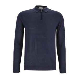 Roy Robson ROY Robson, Homme, Pulls, Bleu, Taille: L Jersey Polo Cremallera