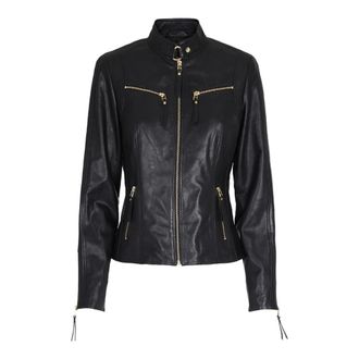 BTF-CPH Lederjacken - - Jackets - Damen - Schwarzk - 5XL