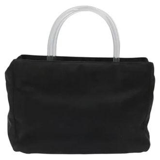 Prada Pre-owned Nylon handtaschen - - Pre-owned - Damen - Schwarzk - ONE SIZE