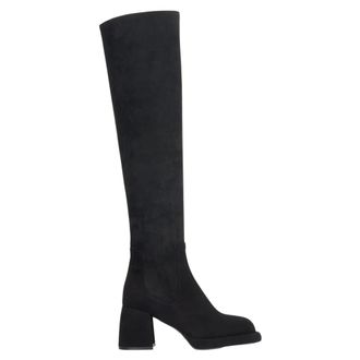 Estro & Luminara Overknee-Stiefel - - Shoes - Damen - Schwarzk - 39 EU