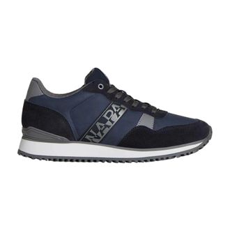 Napapijri Blaue Eco-Leder Cosmos Laufschuhe - - Shoes - Herren - Blau - 45 EU
