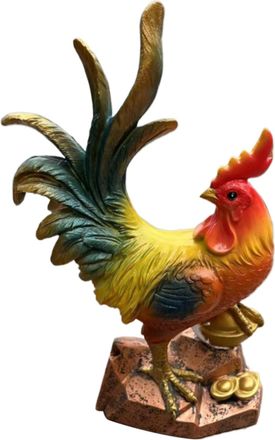 Generic Dekoration,Sammelbare H&uuml;hnerstatue Schreibtisch Dekoration,Dekorationen F&uuml;r Zu Hause - Geeignet F&uuml;r Innen Und Drau&szlig;en, Auf Tisch, In Der K&uuml;che, Im Hin