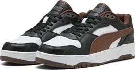 Puma Puma Baskets Basses RBD Break Unisexes, Noir-ch&acirc;tain Marron, Blanc, 43 EU, Puma Noir Ch&acirc;tain Puma Blanc, 44 EU