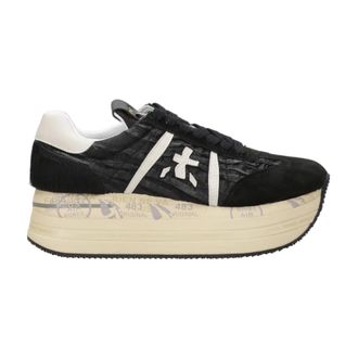 Premiata Schwarze Sneakers mit Plateausohle - - Shoes - Damen - Schwarzk - 40 EU