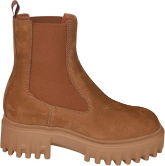 Hogan Femme, Chaussures, Brun, Taille: 38 1/2 EU H700 Chelsea Boot