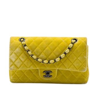 Chanel Sac bandouli&egrave;re vintage Pre-owned - Femme - Pre-owned - Jaune - Taille: ONE Size