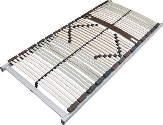 Sleepneo Sleepneo - Lattenrost 180x200 cm fertig montiert Traglast 200 kg 40 Latten 7-Zonen Birkenschichtholz Mittelgurt H&auml;rteverstellung
